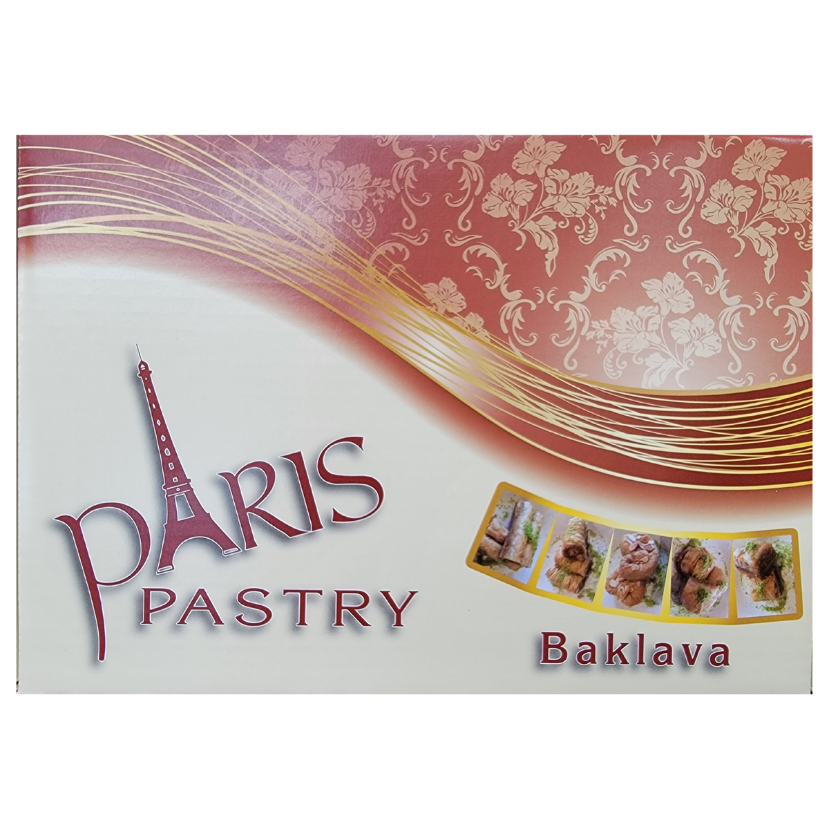 GOLD ASSORTED BAKLAVA by Paris Pastry, Michigan-USA